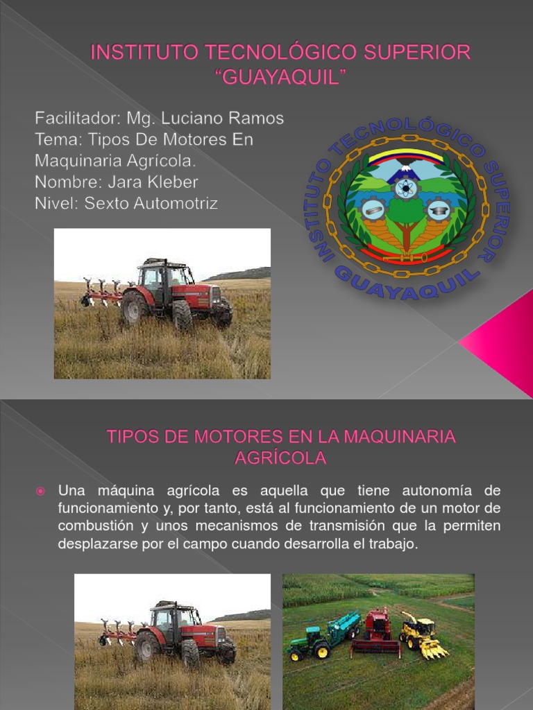 Tipos de Motores Agricolas
