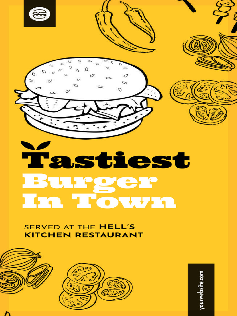 Restaurant Rack Card Template | PDF