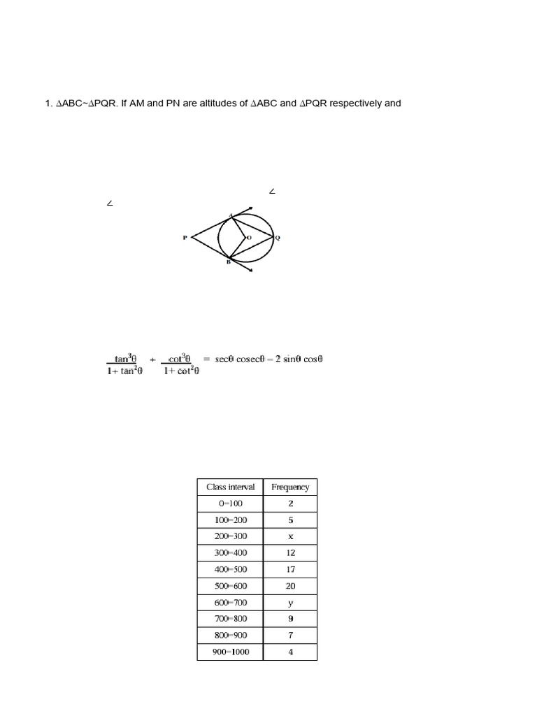 Mathematics CBQ 2024 - 25 | PDF | Euclidean Geometry | Euclidean Plane ...