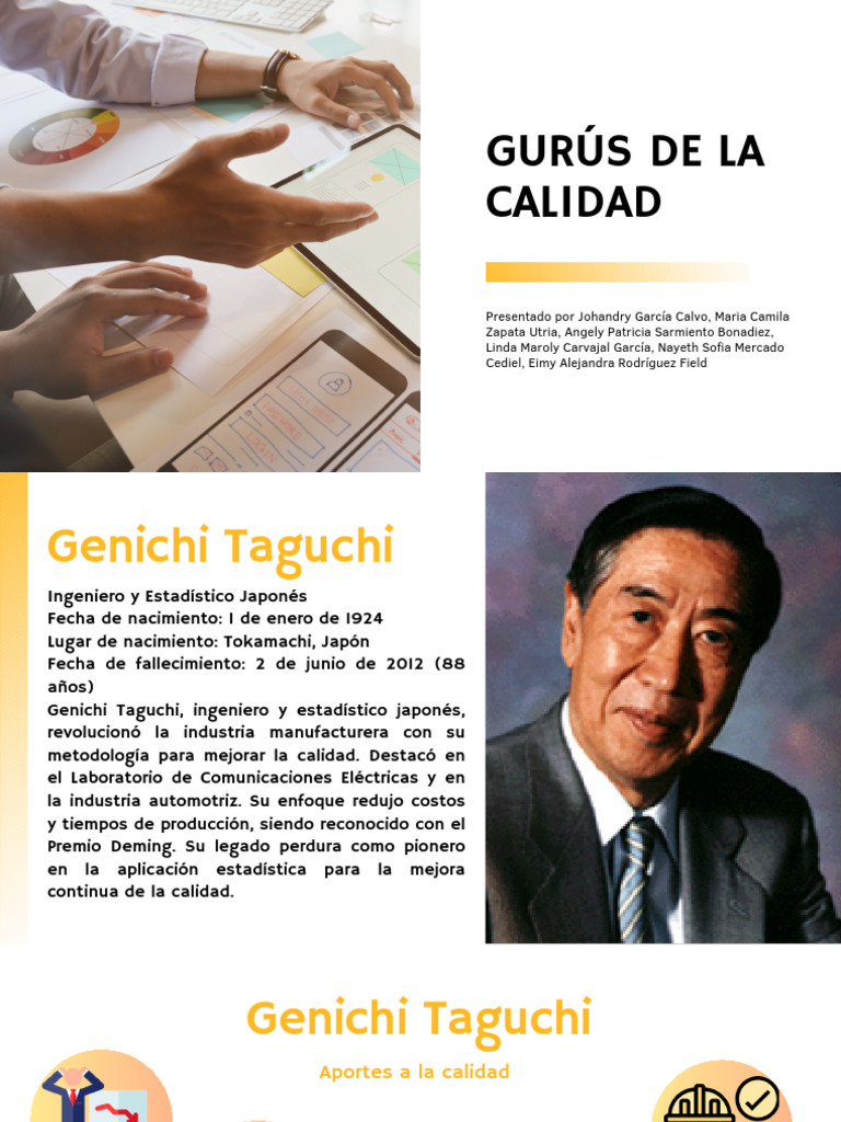 Gurús de La Calidad Gestión de La Calidad | PDF | Calidad (comercial ...