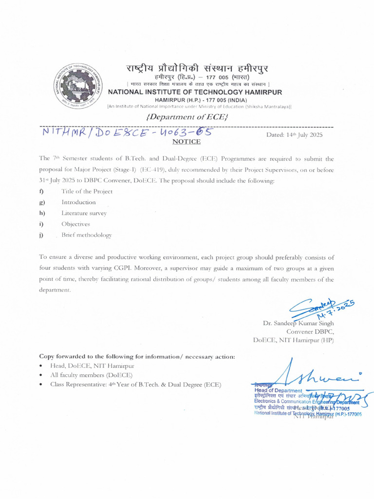 Proposal For Major Project | PDF