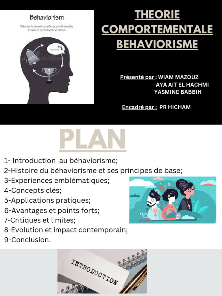 Introduction au béhaviorisme | PDF | Behaviorisme | Conditionnement ...