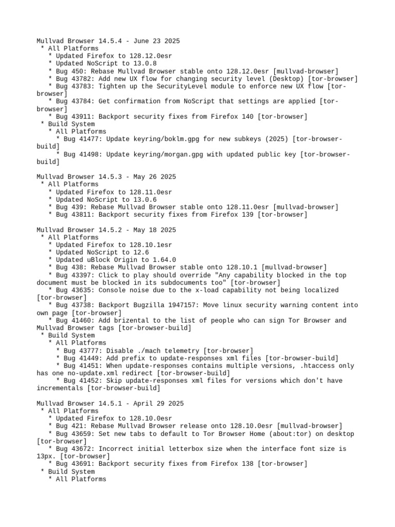 Change Log | PDF | Mac Os | Software Bug