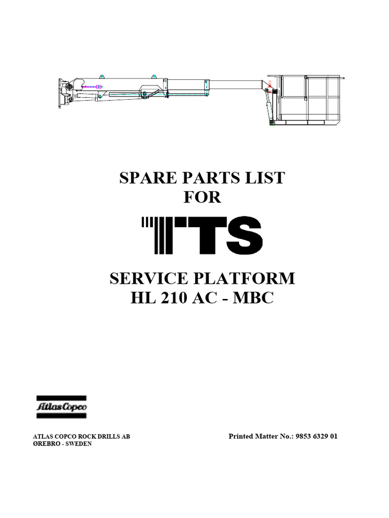 HL 210 AC-MBC Spare Parts List | PDF | Piston | Gas Technologies