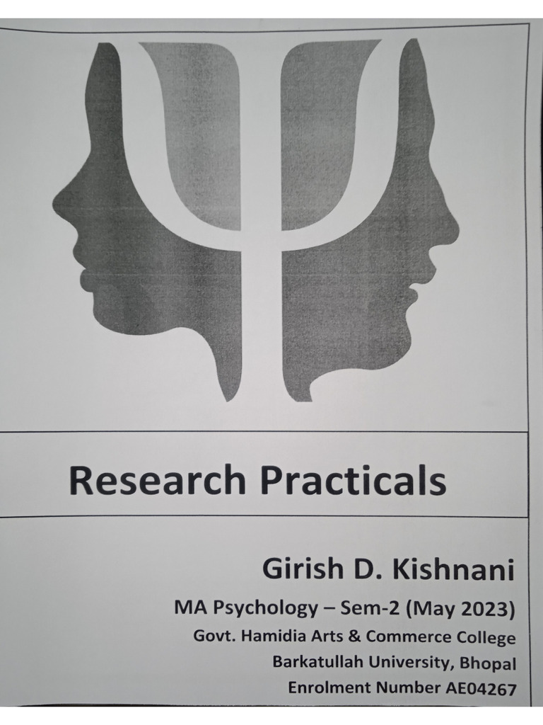 Experiment Short Term Memory | PDF