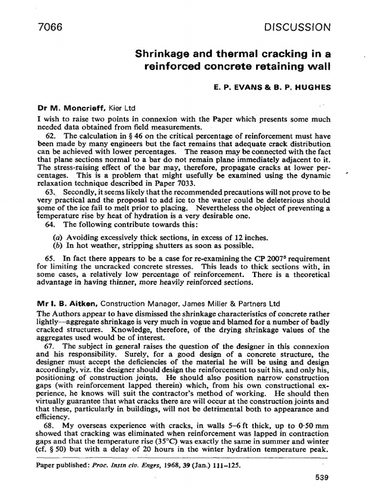 Iicep 1968 32716 | PDF | Concrete | Creep (Deformation)