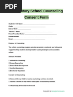 Counseling Referral Form Template PDF | PDF