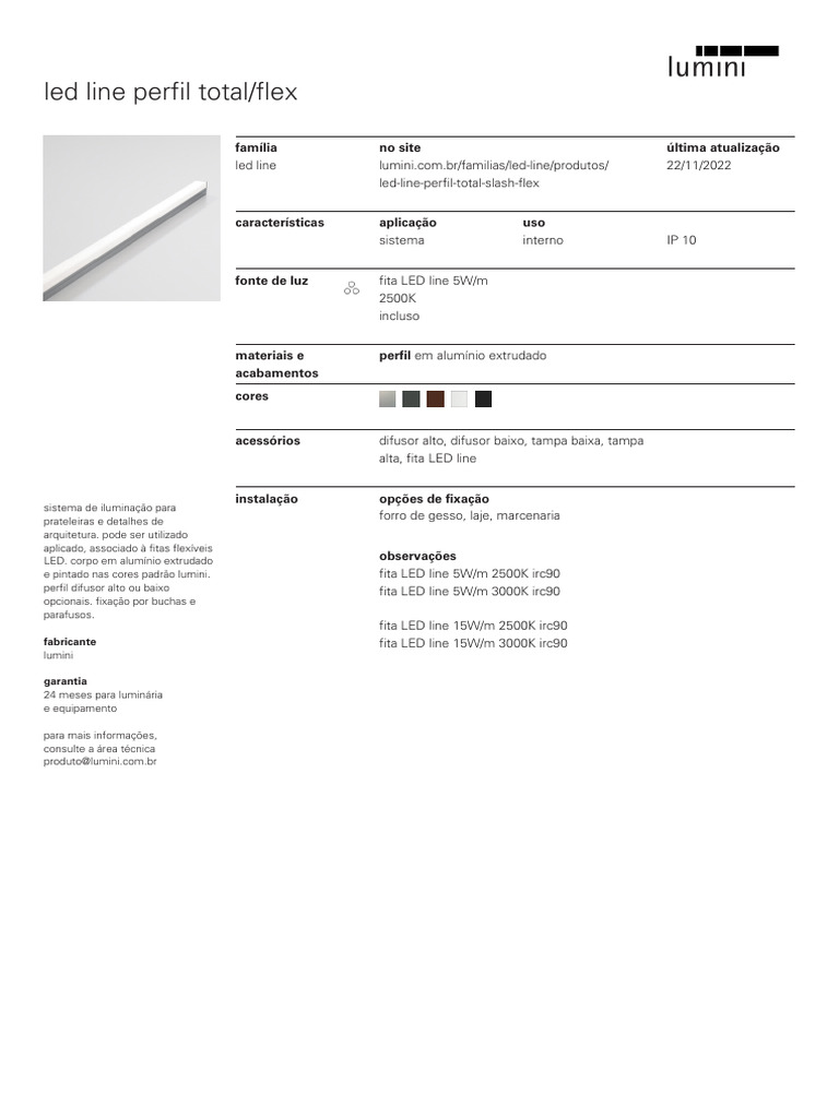FLOS (Light Fixture) and LUMINI (LED Ceiling) SPEC SHEET | PDF ...