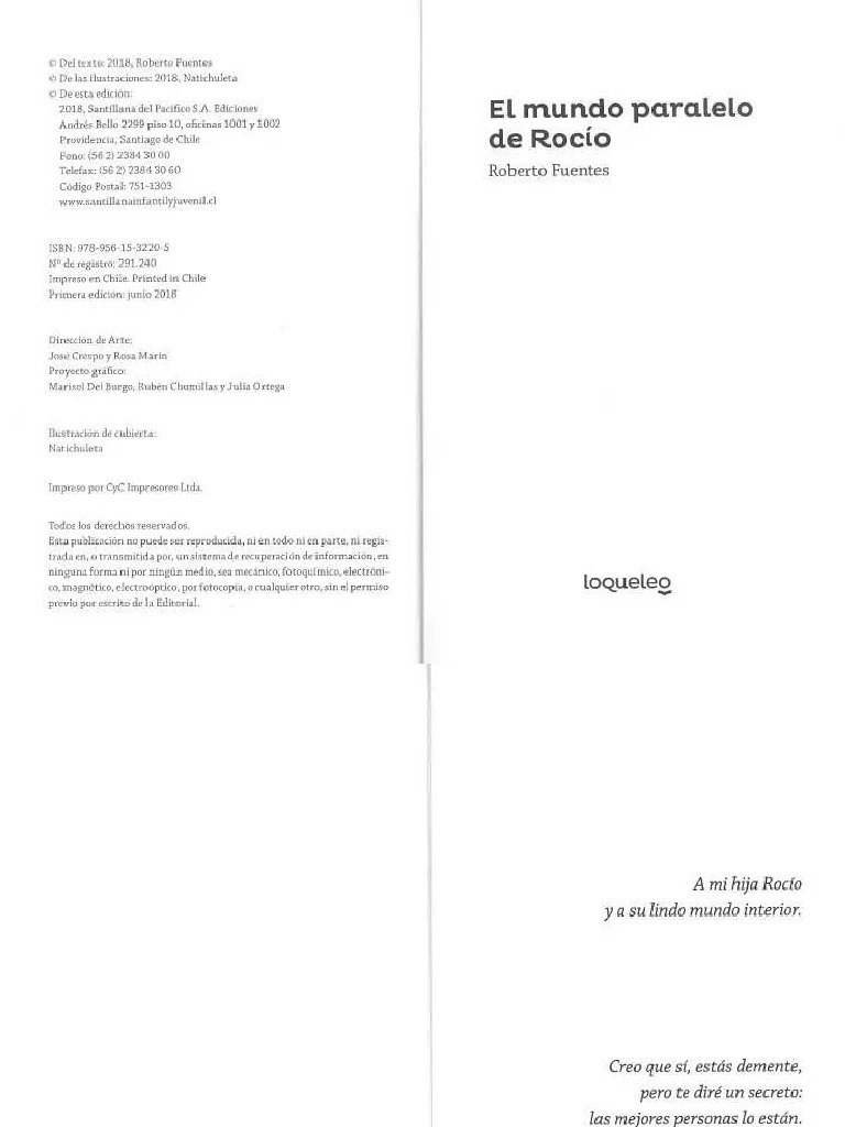 El Mundo Paralelo de Rocio | PDF