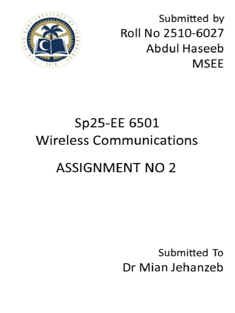 Assignment 2 Submission | PDF