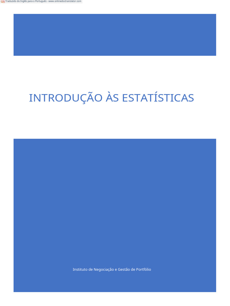 Guia Básico de Estatísticas Descritivas | PDF | Média | Desvio padrão