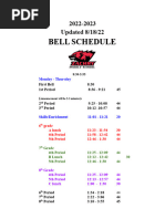 Bell Timings | PDF