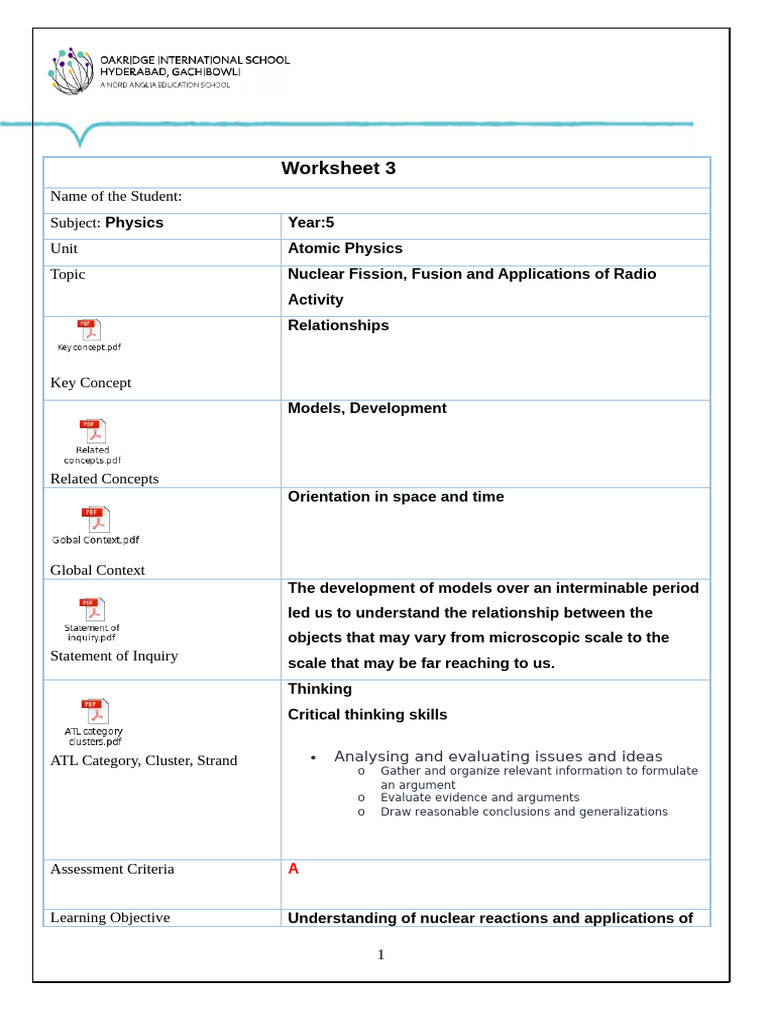 WS Atomic Physics | PDF