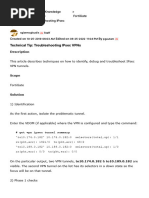 Check Point IPsec VPN Troubleshooting Guide | PDF | Firewall (Computing ...