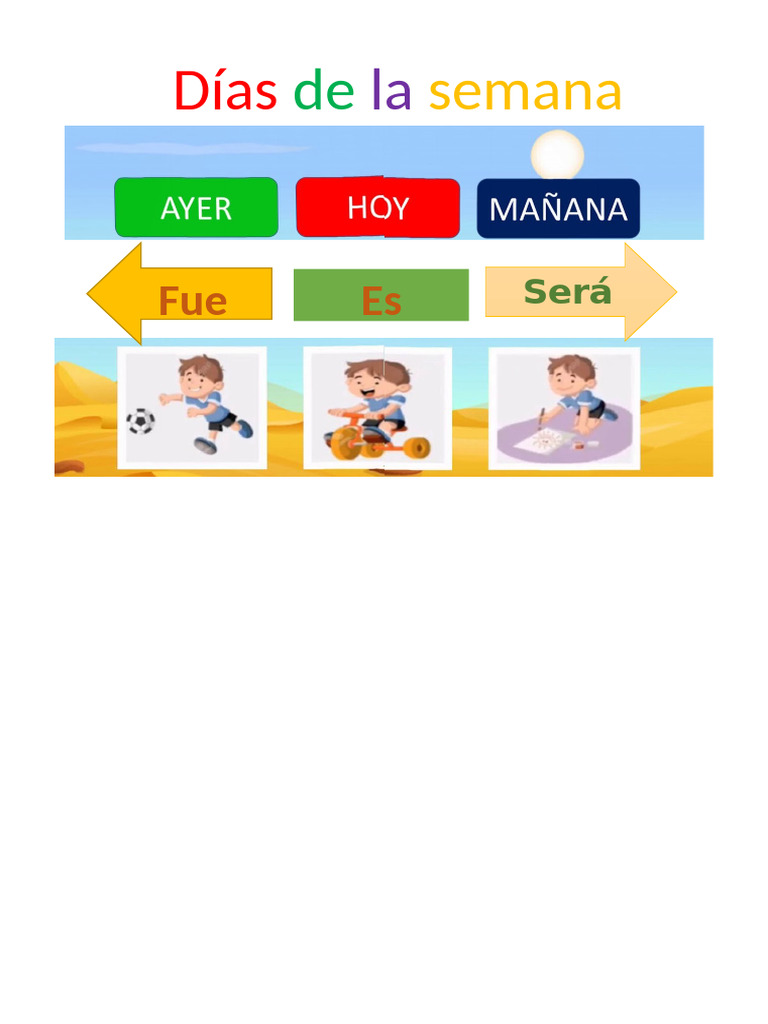 Ruleta Los Días de La Semana | PDF