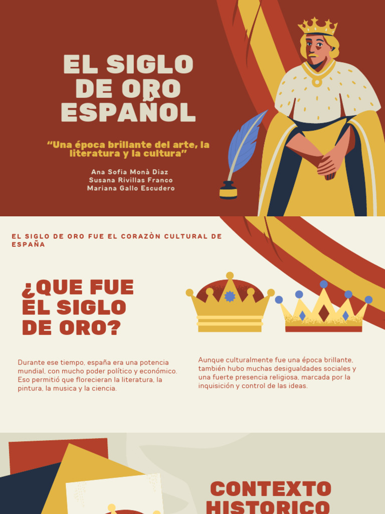 Contexto del Siglo de Oro Español | PDF | España