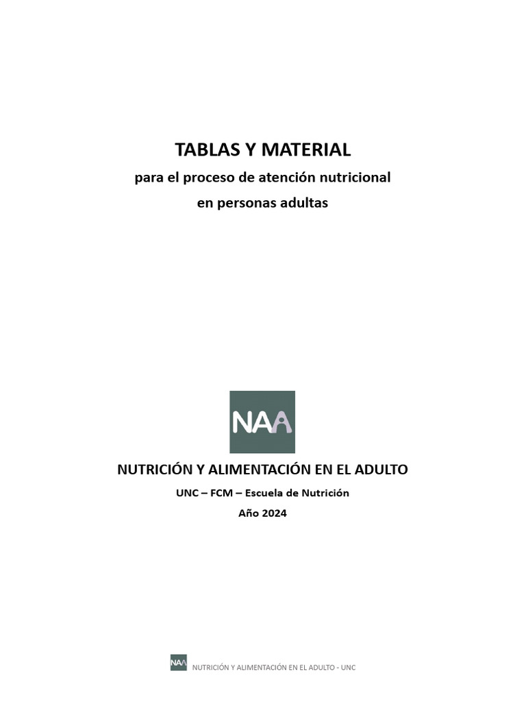 Material Complementario | PDF | Dieta | Alimentos
