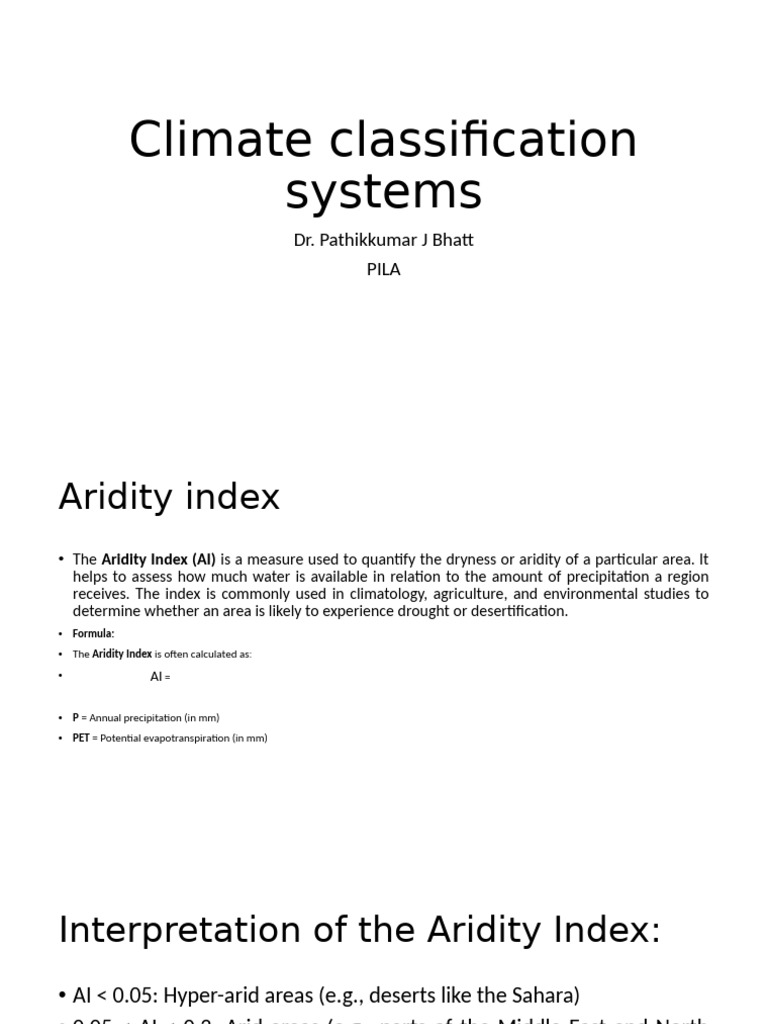 Climate Classification Systems | PDF | Climate | Temperate Climate