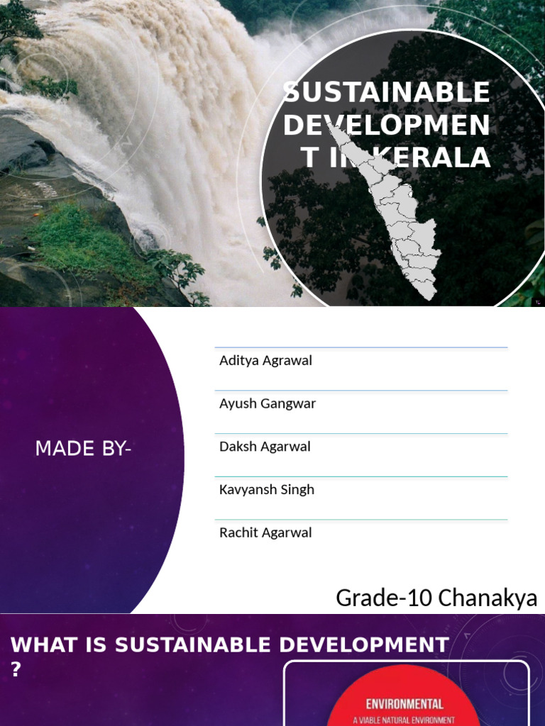 Sustainable Development | PDF | Sustainability | Kerala