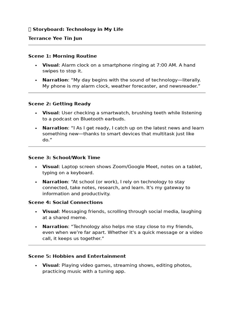 ? Storyboard (AutoRecovered) | PDF | Mobile Computers | Computing
