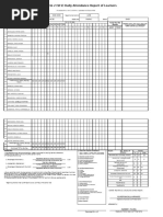 Attendance Sheet 2024 2025 | PDF