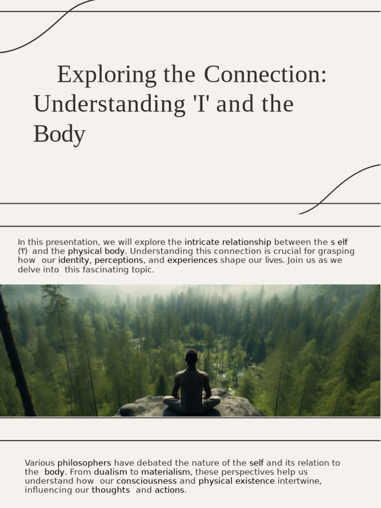 Self and Body Connection Explained | PDF