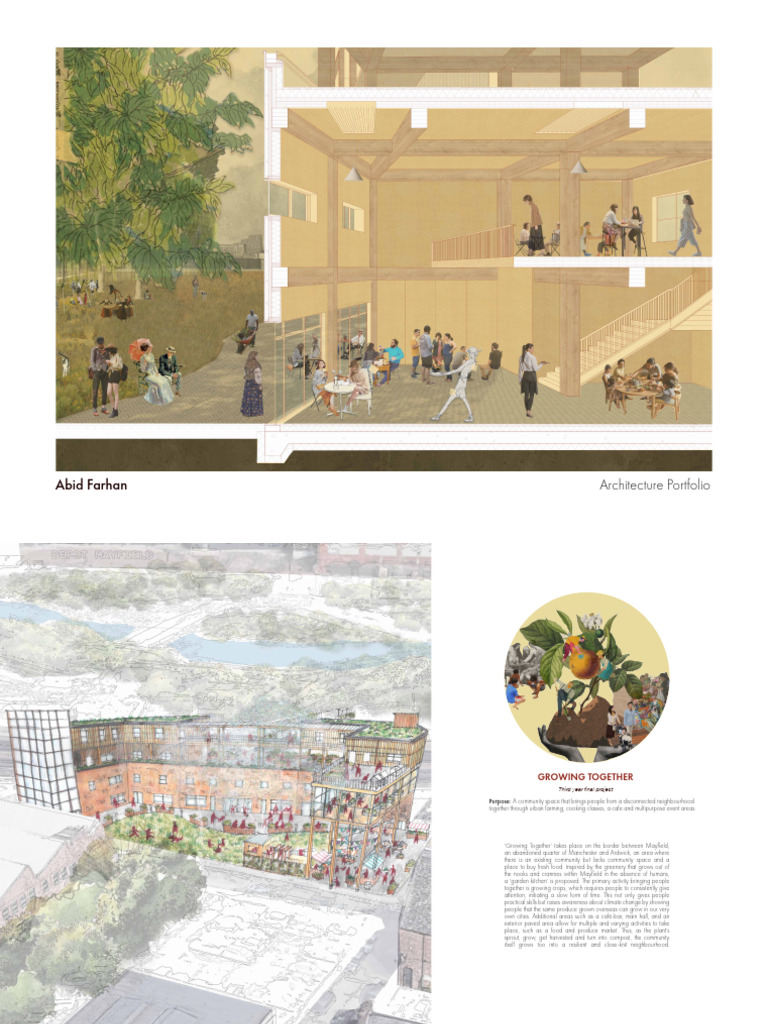 Abid Farhan Portfolio | PDF | Building Insulation | Drawing