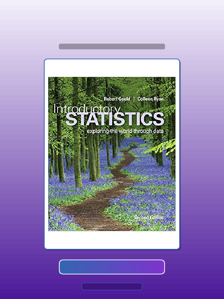 Introductory Statistics 2nd Edition by Robert Gould | PDF | Analysis Of Variance | Confidence ...