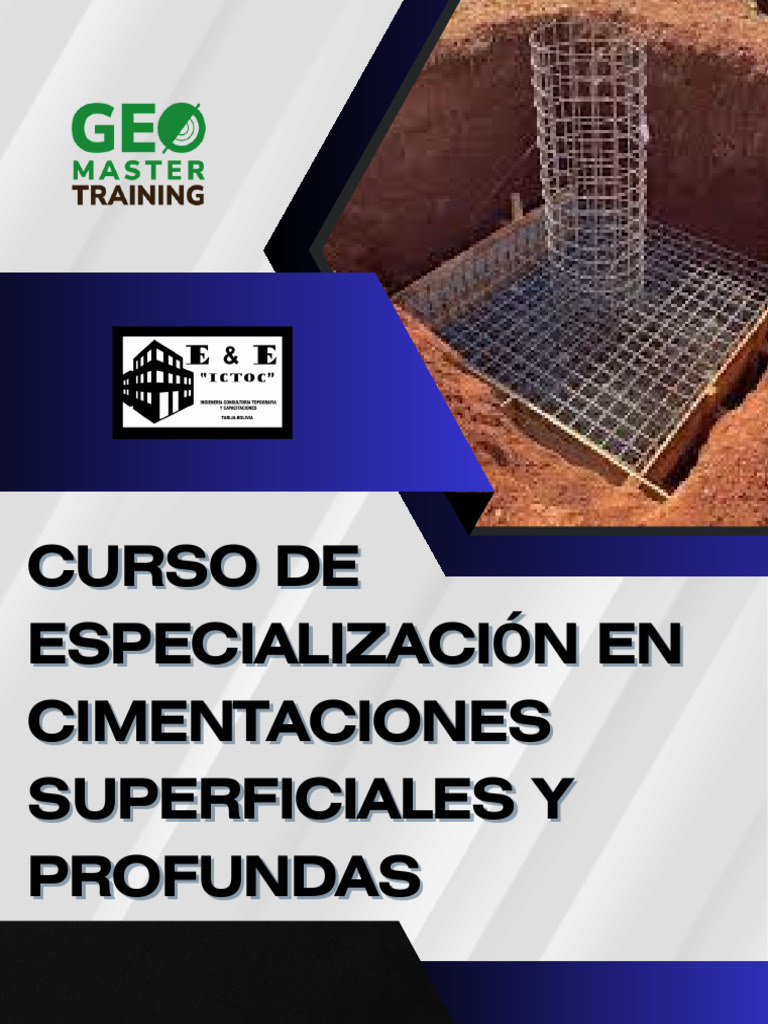 BROCHURE CIMENTACIONES | PDF | Fundación (Ingeniería) | Fundación profunda