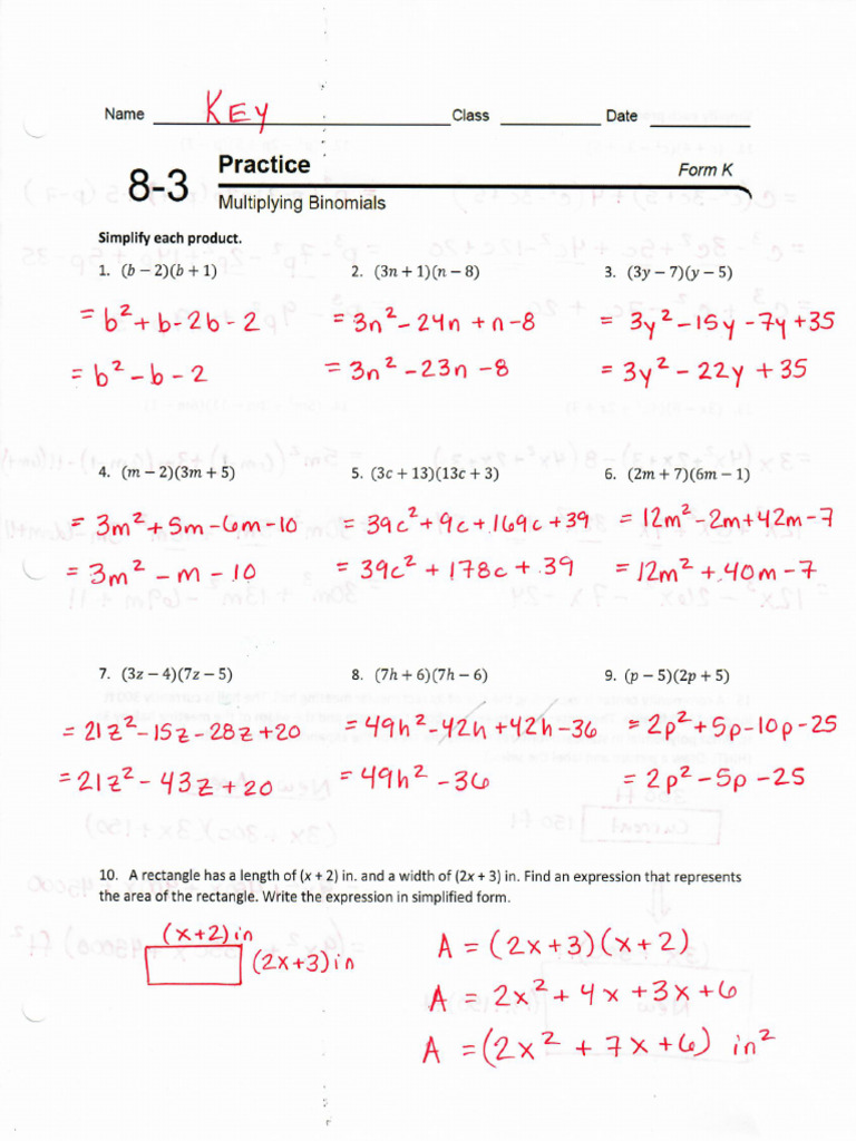 2 - Adding Subtracting Polynomials Handout | PDF