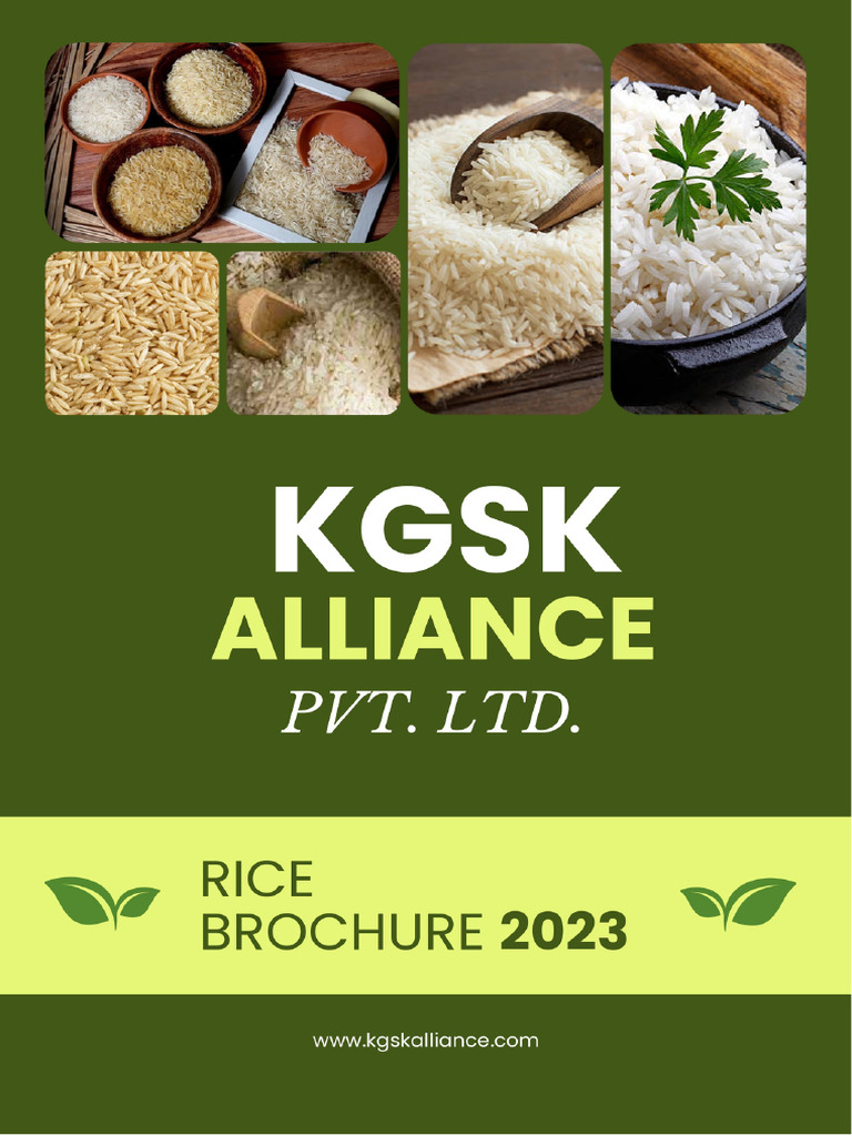 KGSK Rice Brochure 2023 | PDF