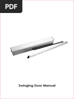 Digidoor III Garage Door Operator Manual | PDF | Door | Mains Electricity