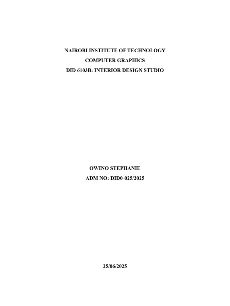 Nairobi Institute of Technology | PDF | Adobe Photoshop | Image Resolution