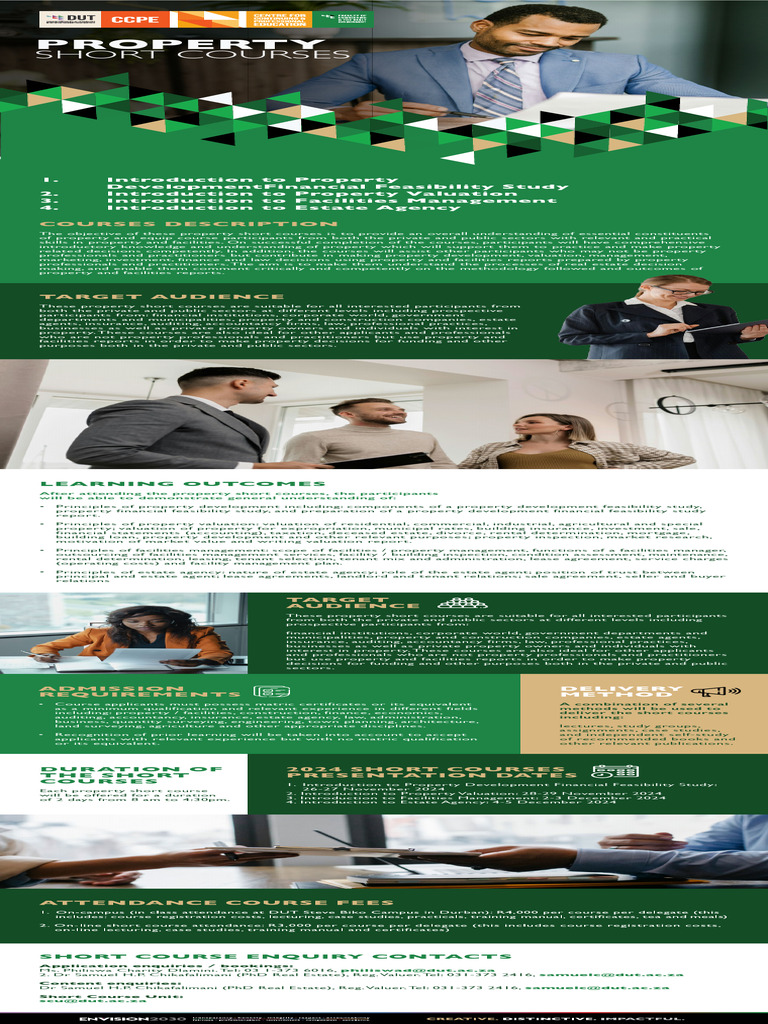 Property Short Courses Overview | PDF | Real Estate Appraisal | Estate ...