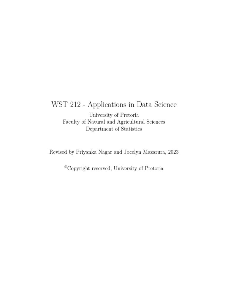 WST 212 - Lecture Notes 2025 | PDF | Computer Programming | Software ...