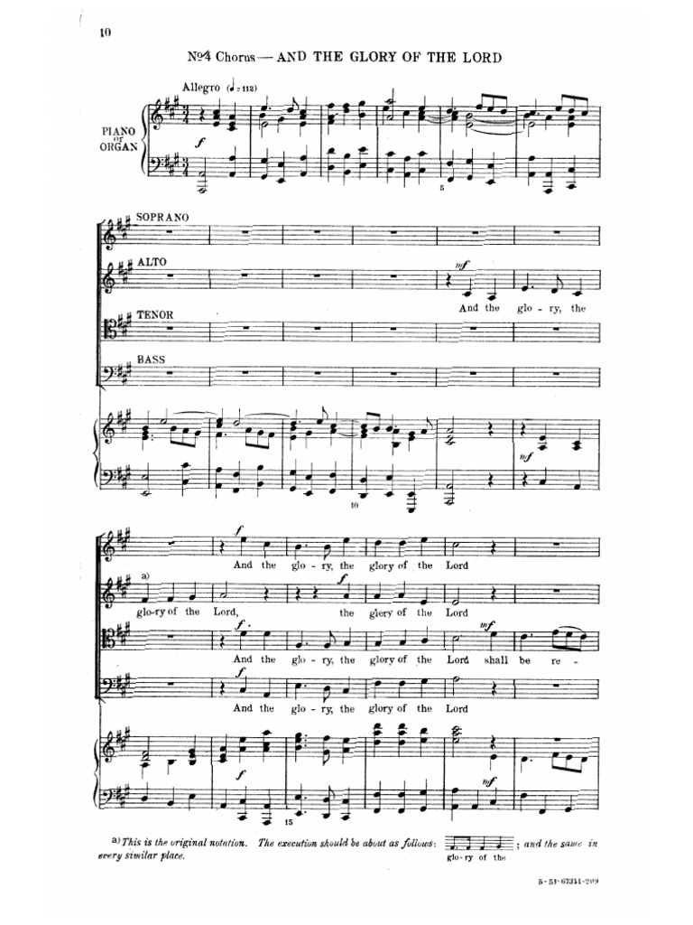 Chorus Parts | PDF