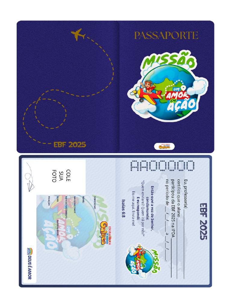 Passaporte - EBF 2025-Páginas | PDF