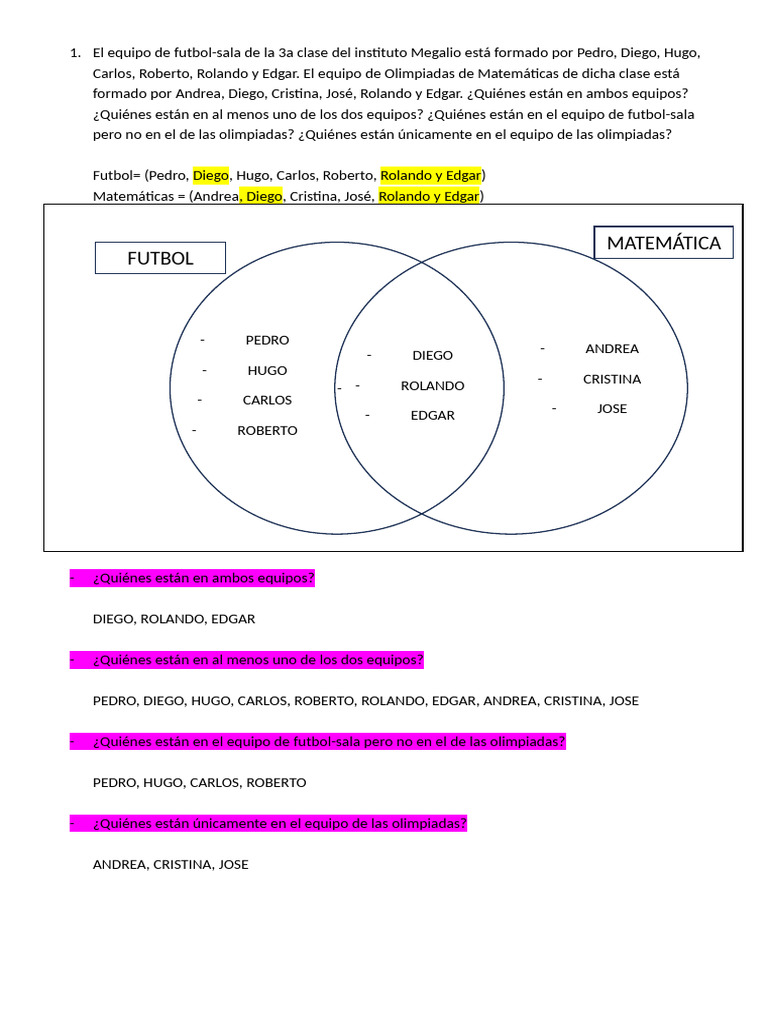 Tarea de Matematica | PDF