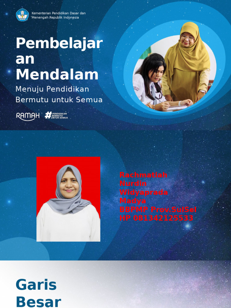 Paparan Pembelajaran Mendalam - Deep Learning - 2025-OK | PDF