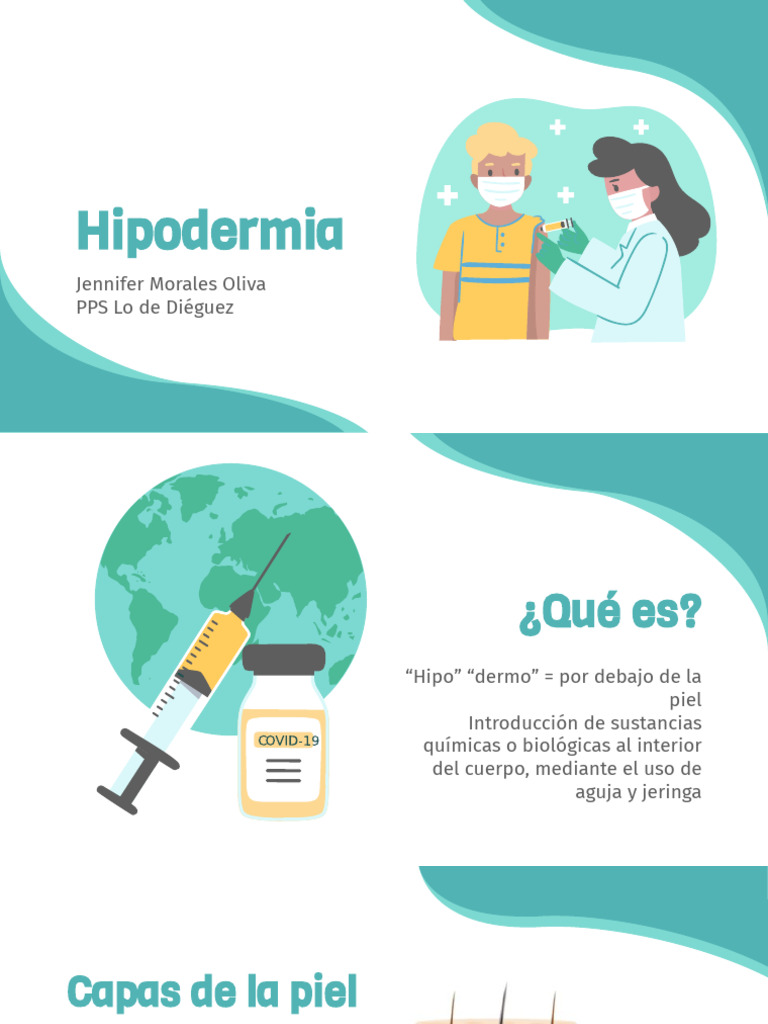 Hipodermia 1 | PDF | Inyección (medicina) | Tratamientos médicos