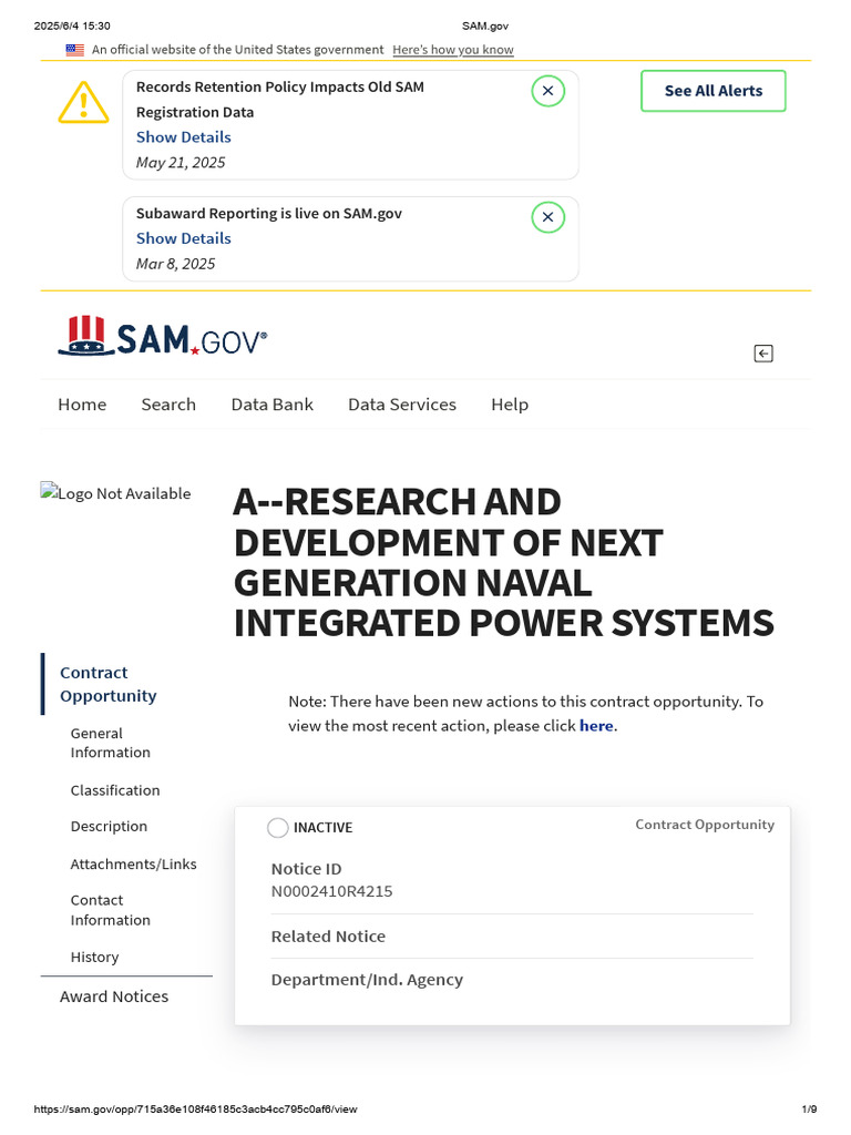 A--research and Development of Next Generation Naval Integrated Power Systems | PDF | Electric ...