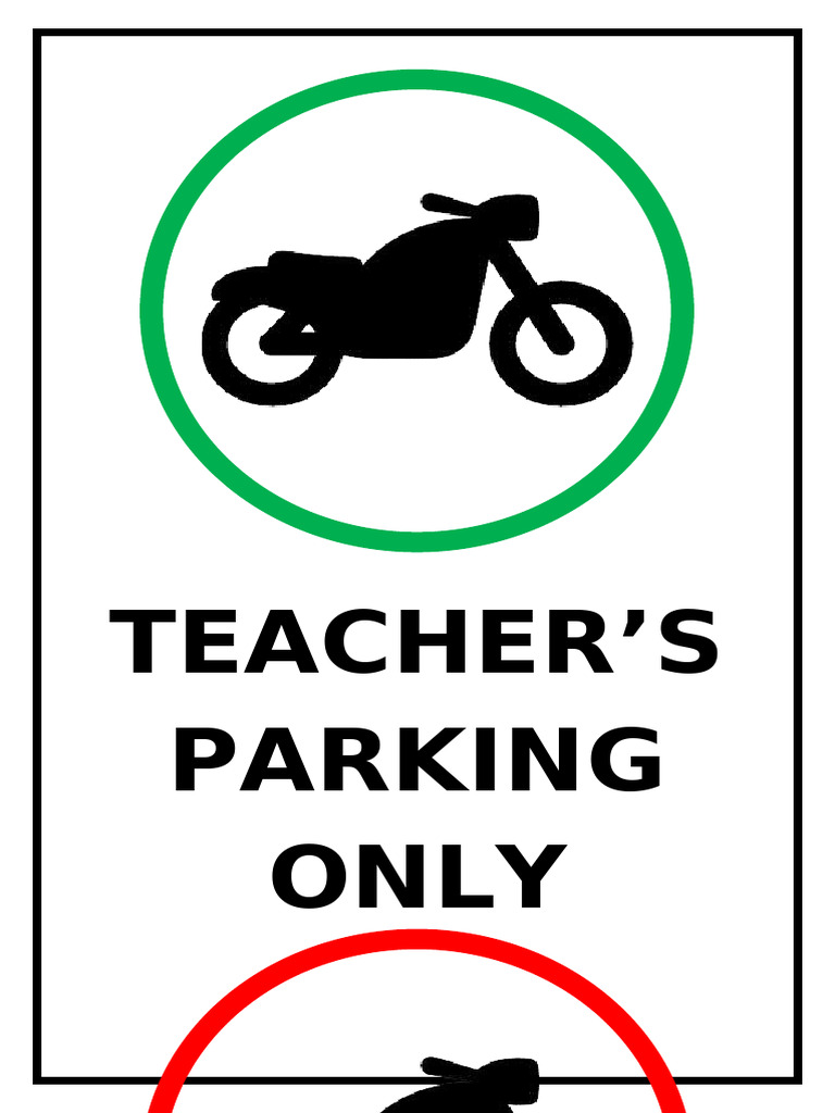 Teacher Parking | PDF