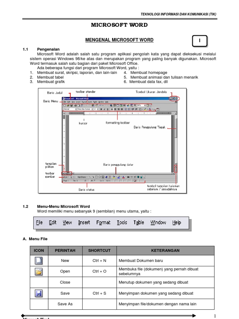 Modul Microsoft Word | PDF