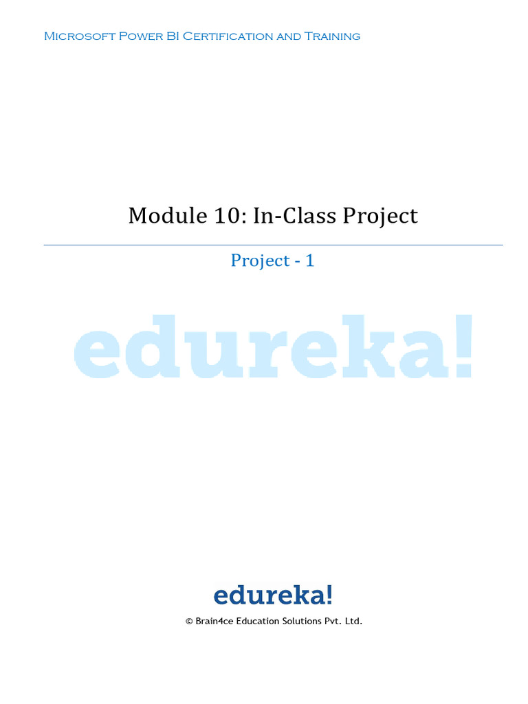 1910 m10 In-Class Project 1 v1 K0o Htcywajf | PDF | Data | Microsoft Excel