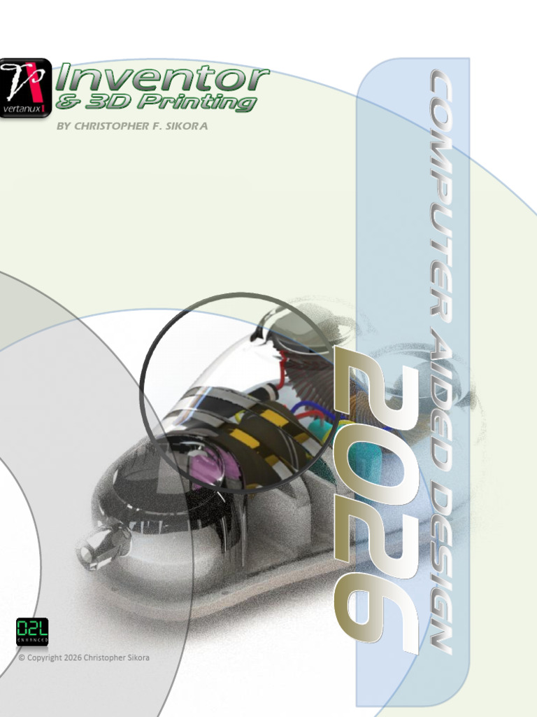 CAD 110 Inventor Basics 2026 | PDF | Technical Drawing | Computer Aided Design