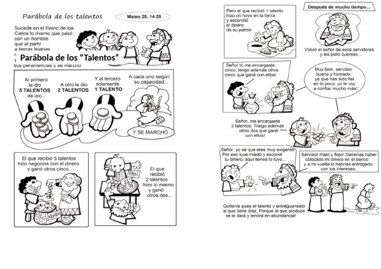 Parábola de Los Talentos. | PDF