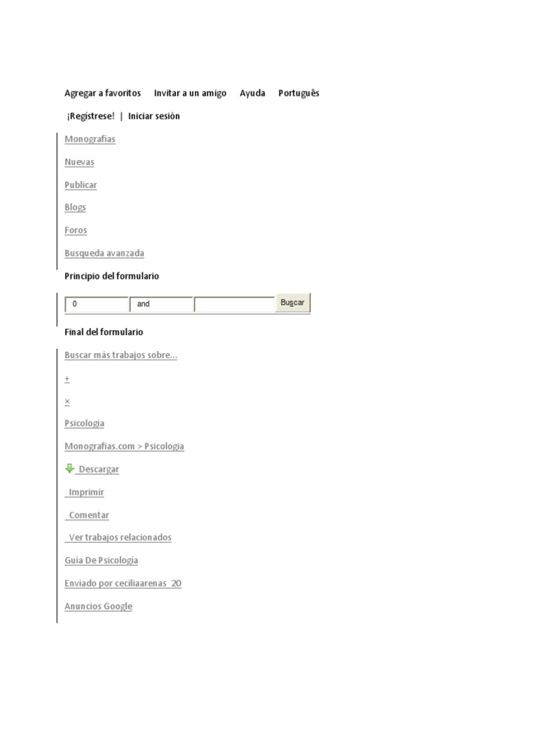 Definicion Psicologia - Karito | PDF | Percepción | Hemisferio cerebral