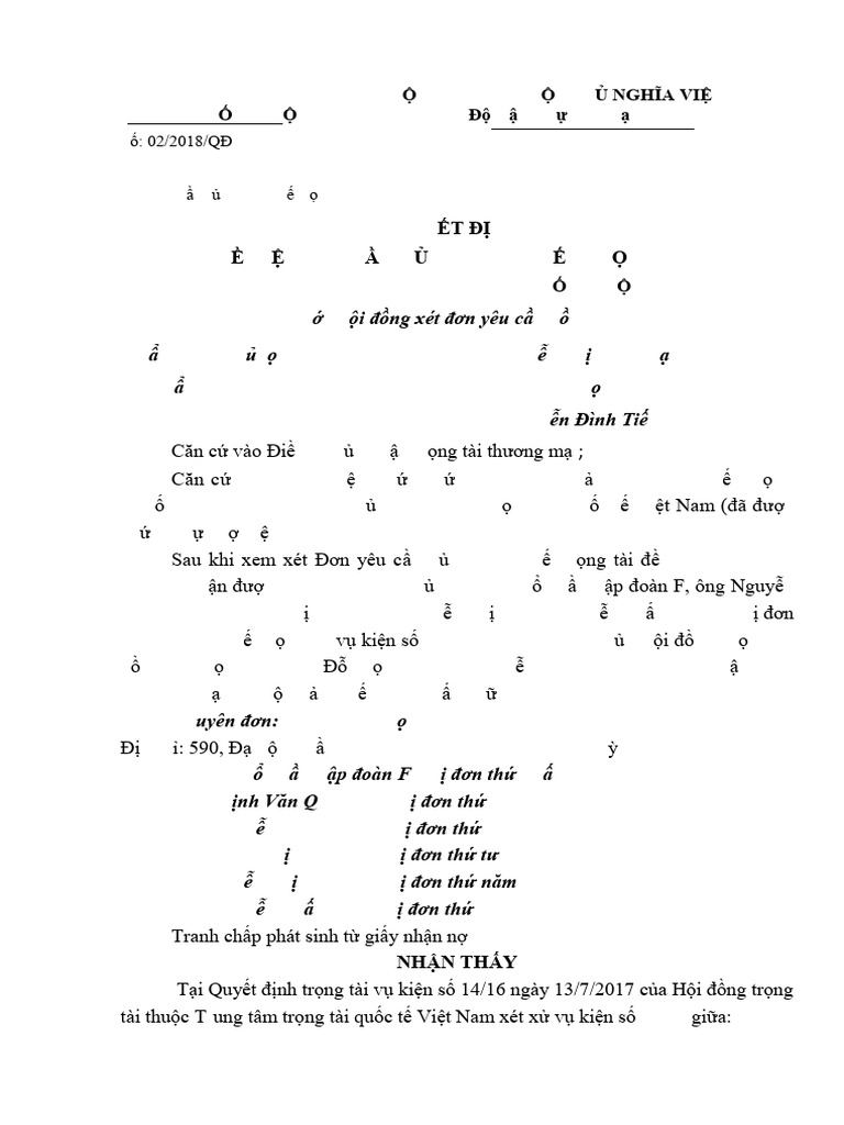 02:2018:QĐ KDTM | PDF