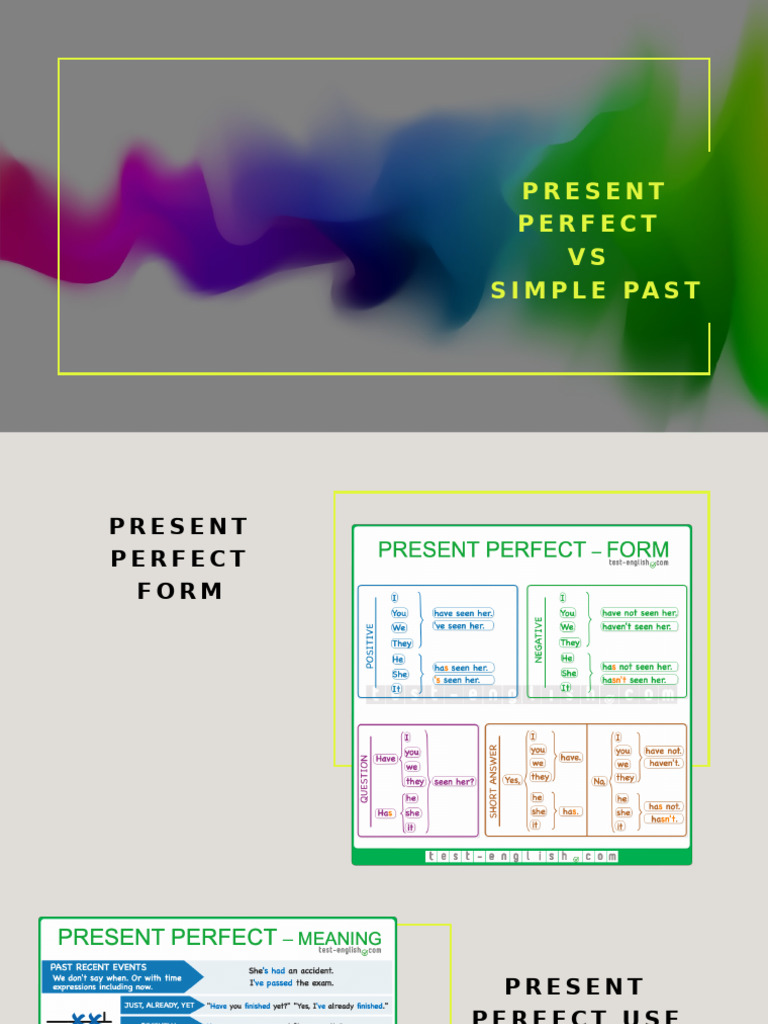 Present Perfect Intermediate | PDF | Clause | Linguistics