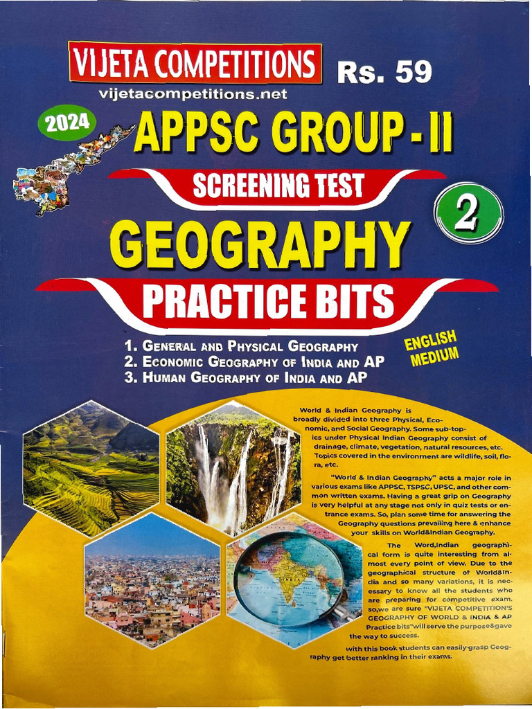 Indian Geography Vijetha EM | PDF